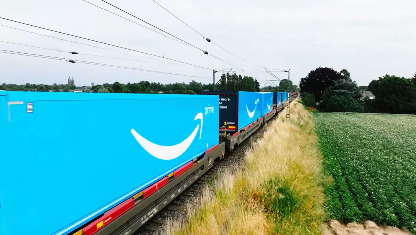 Amazon mise sur le fret ferroviaire entre l’Italie et l’Allemagne avec ...
